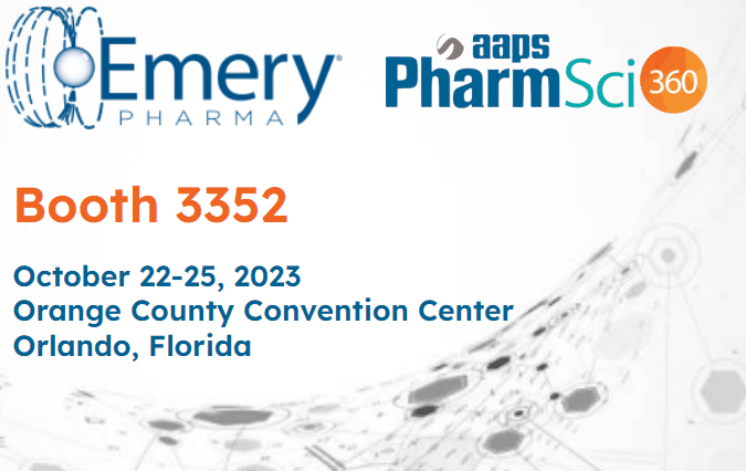Emery Pharma Exhibiting at the 2023 AAPS Annual Meeting in Orlando ...